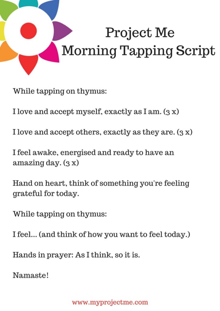 Morning Energy Booster: Thymus Tapping - Project Me